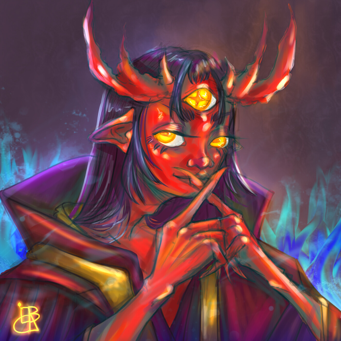 ArtStation - just a demon lord