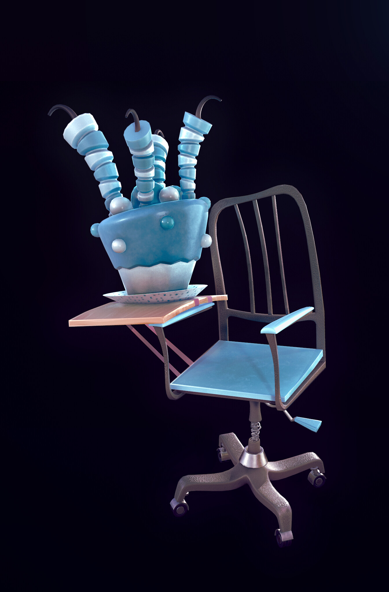 ArtStation - Chair with cake