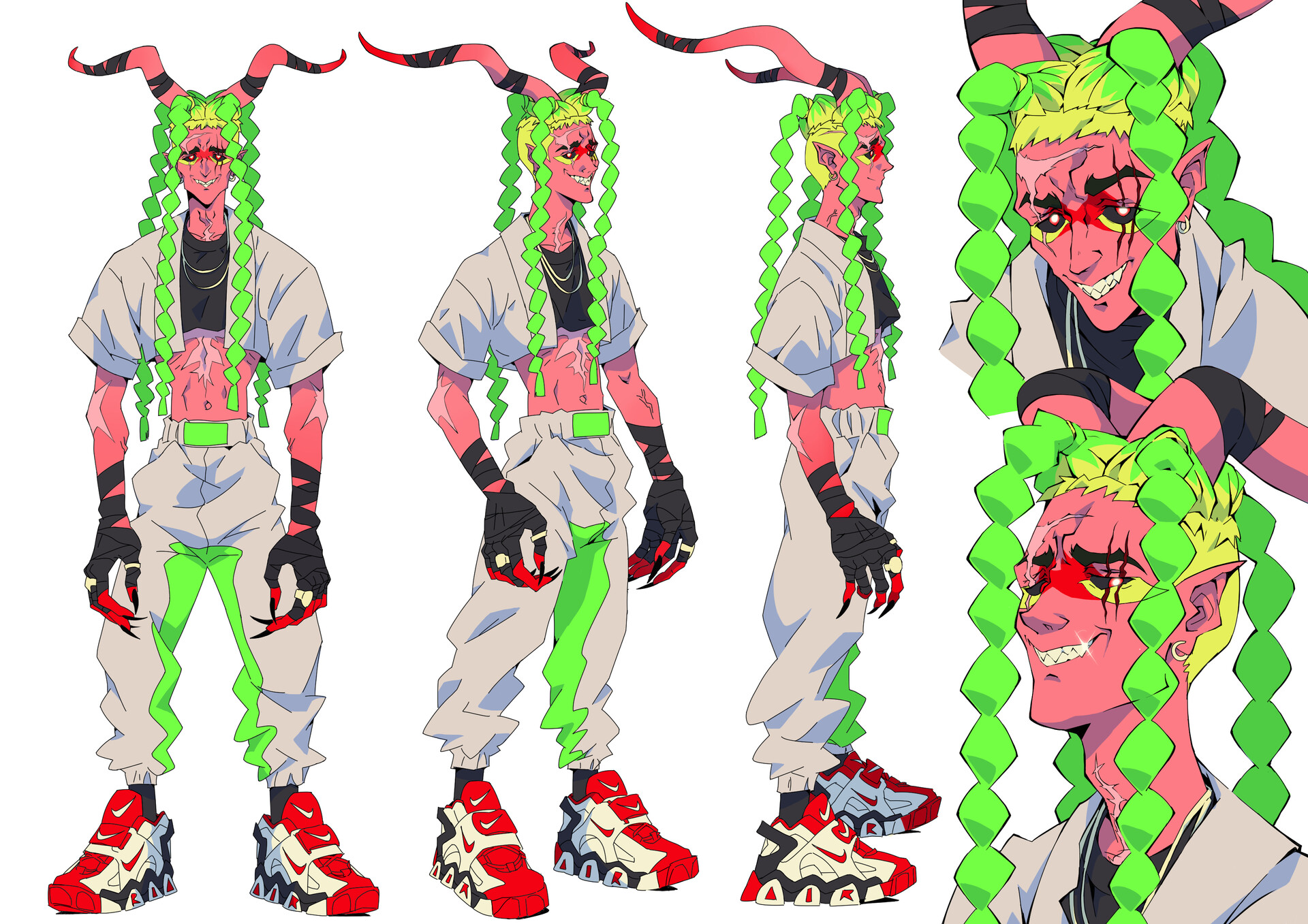 ArtStation - Demon Bo$$ design