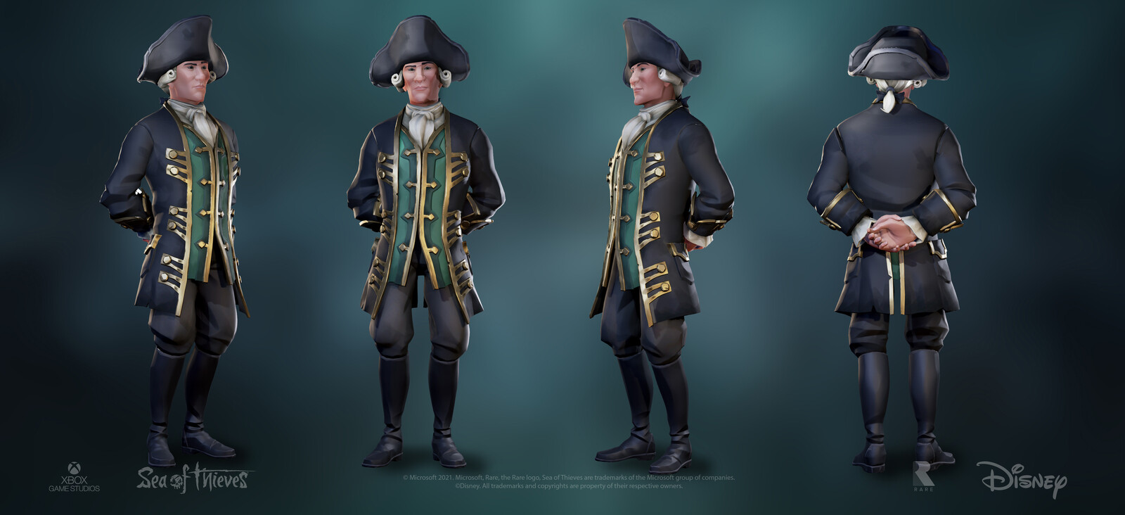 Maxime Vermeulen Cutler Beckett Sea Of Thieves X Pirates Of The