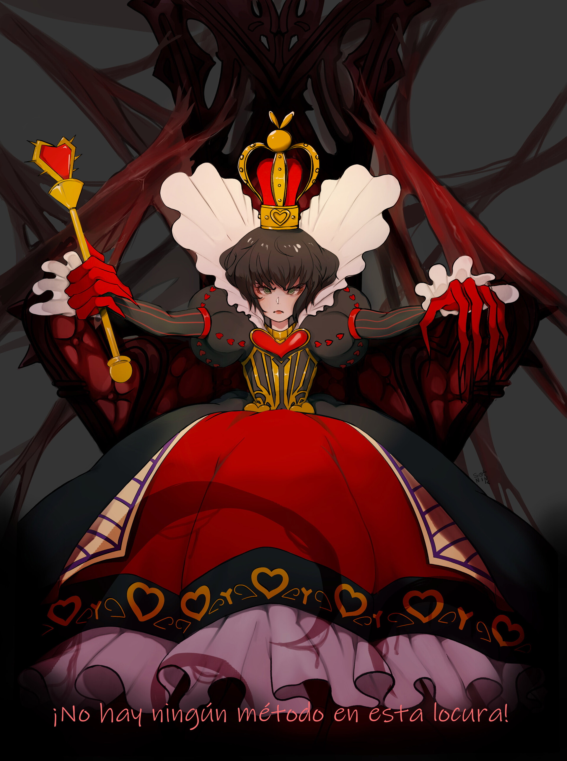 ArtStation - Queen of madness