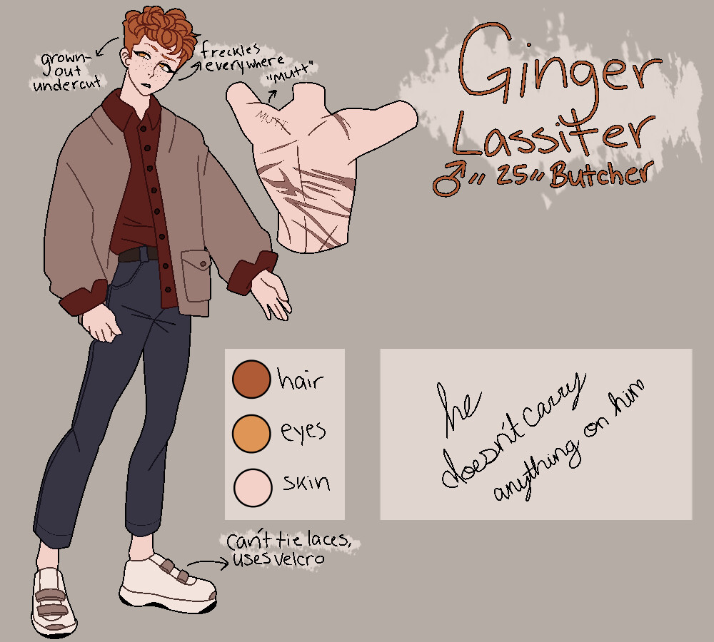 ArtStation - Ginger Lassiter - Original Character