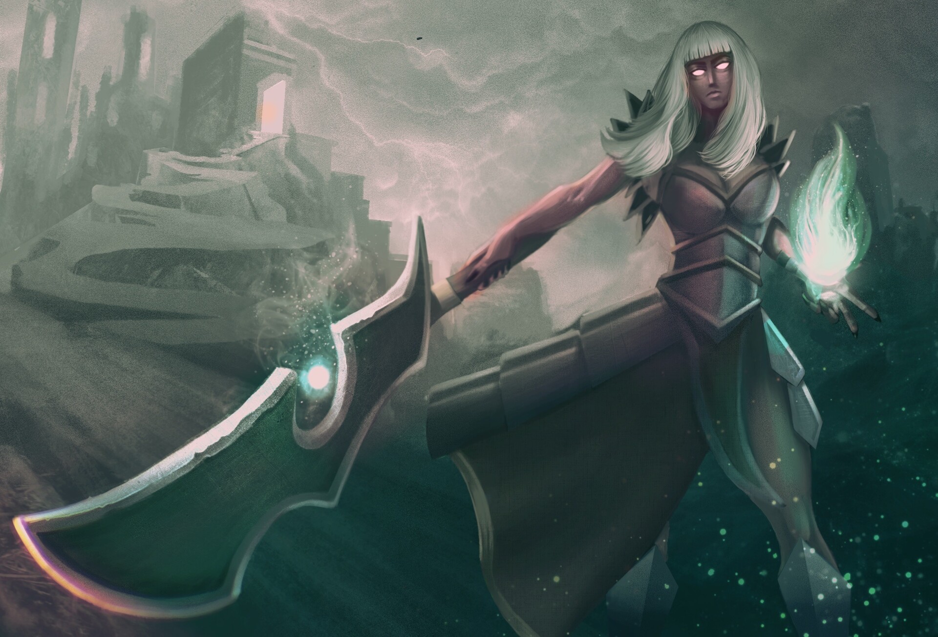 ArtStation - Dark fantasy illustration