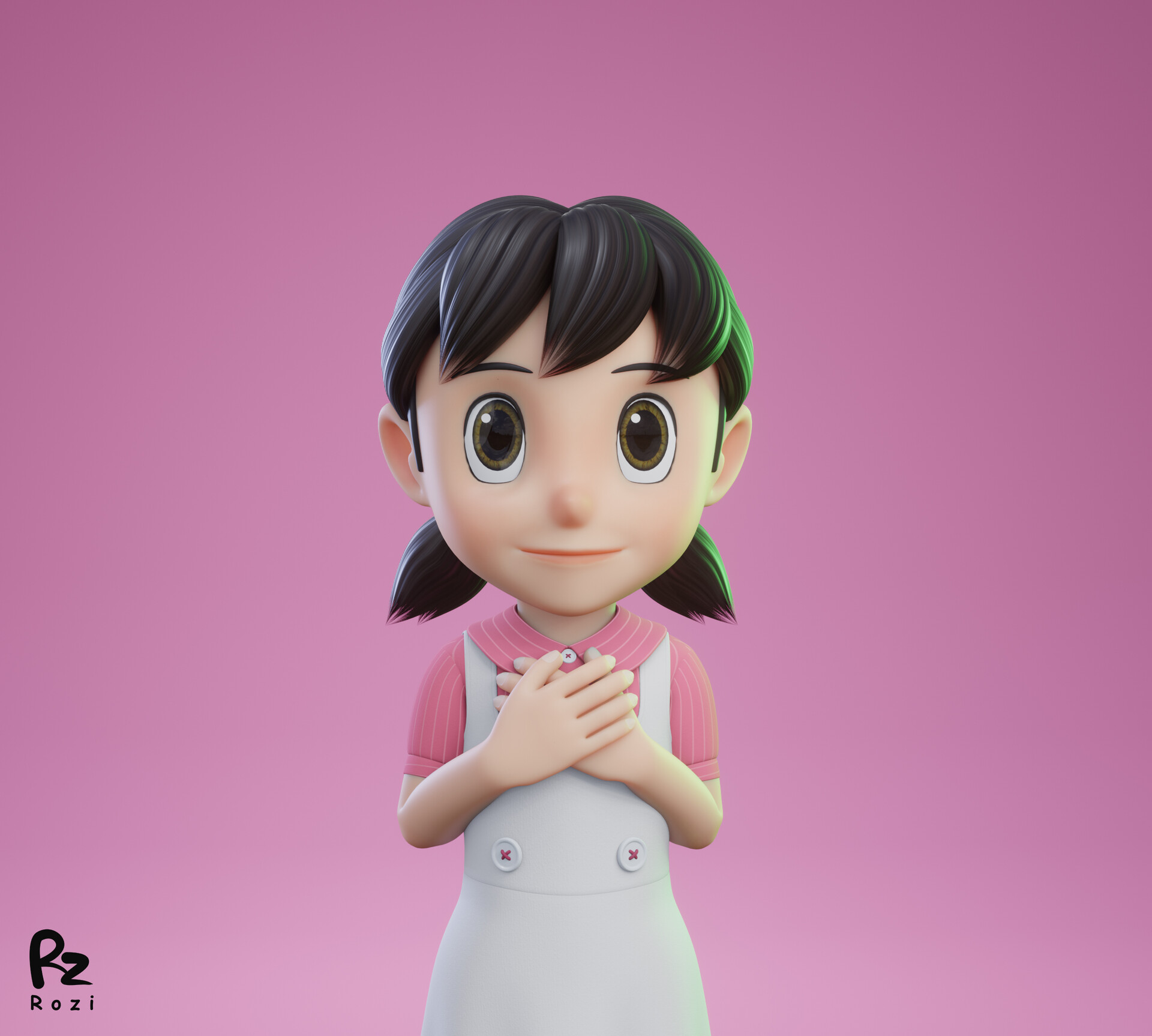 ArtStation - Shizuka Fan Art