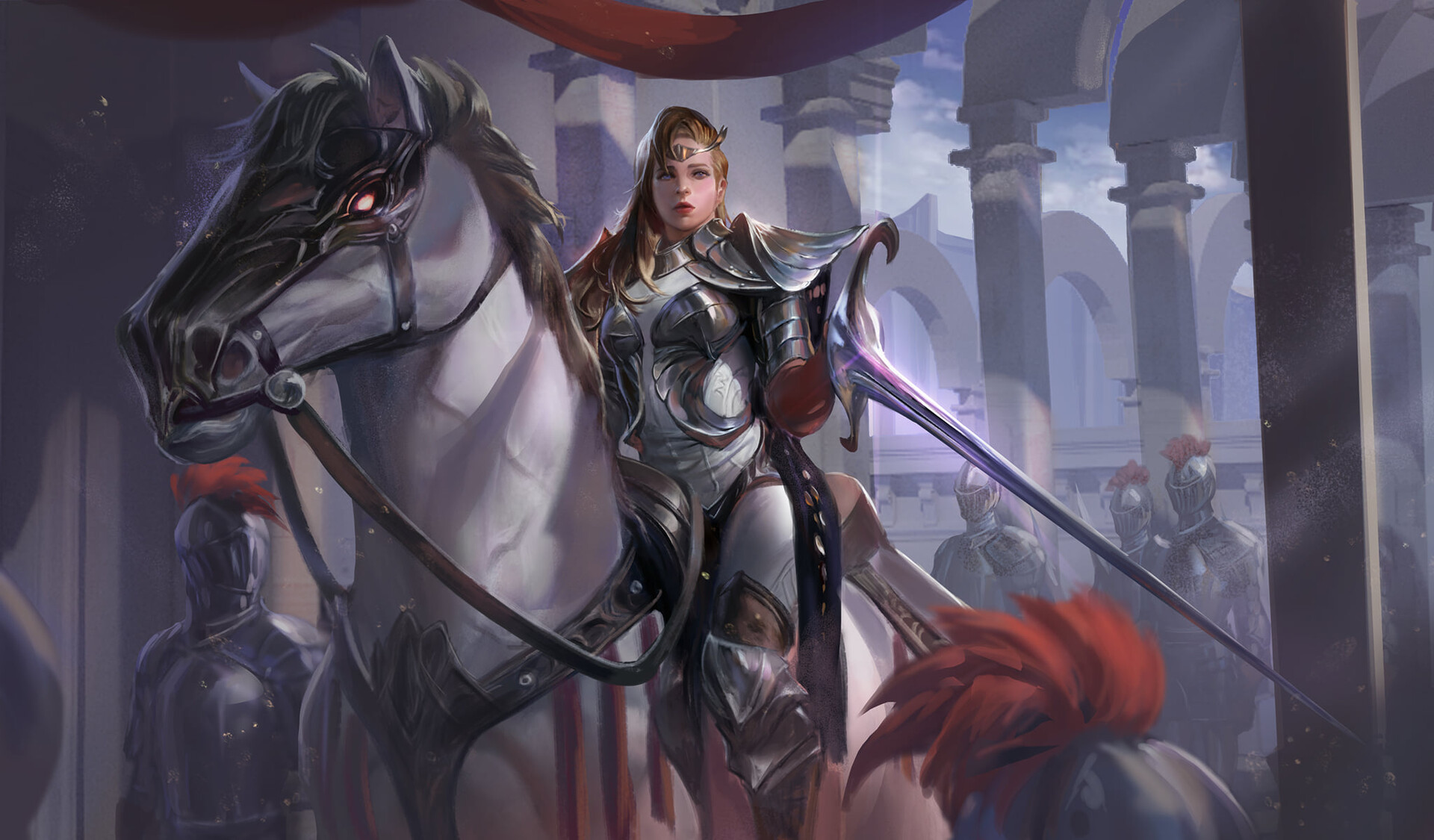 ArtStation - Female cavalry