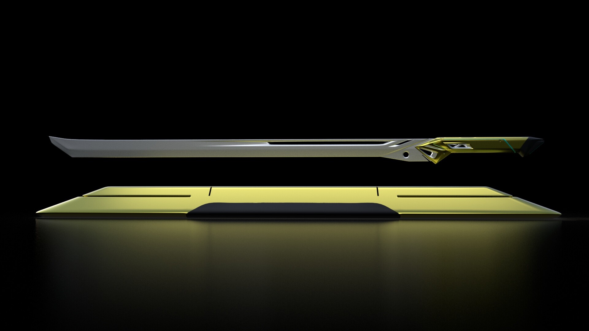 ArtStation - Cyperpunk Sword Modeling