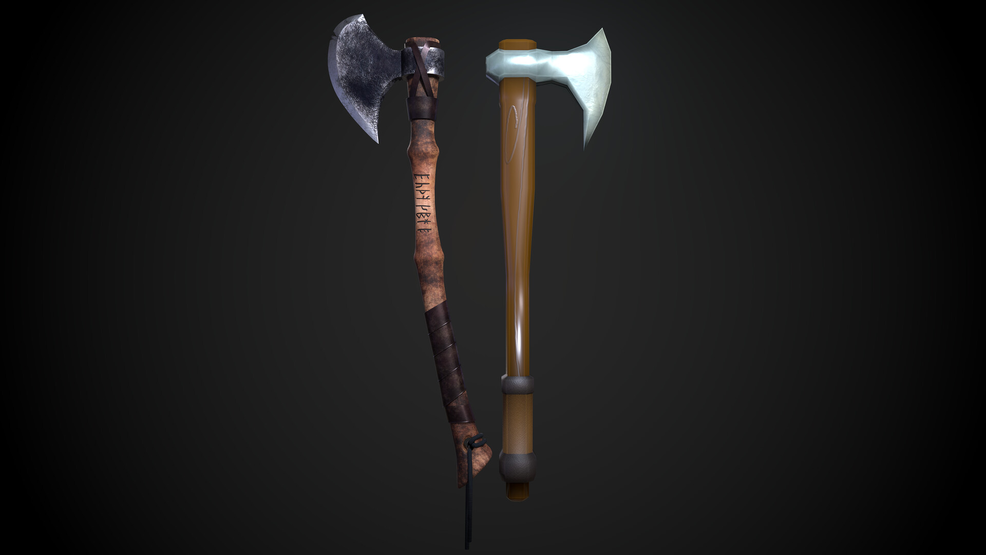 ArtStation - Axe Low-High