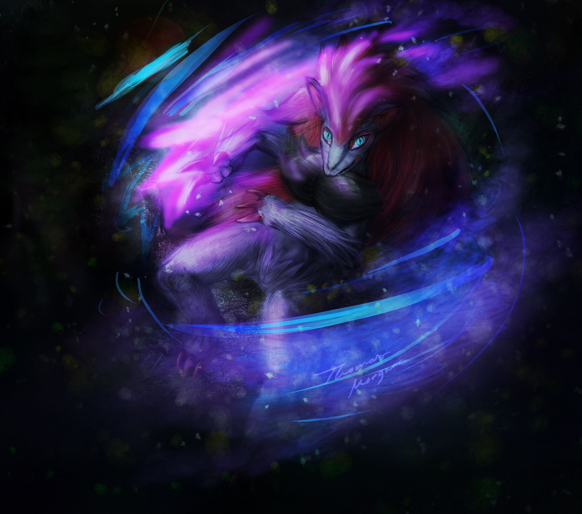 Shiny Zoroark Wallpaper