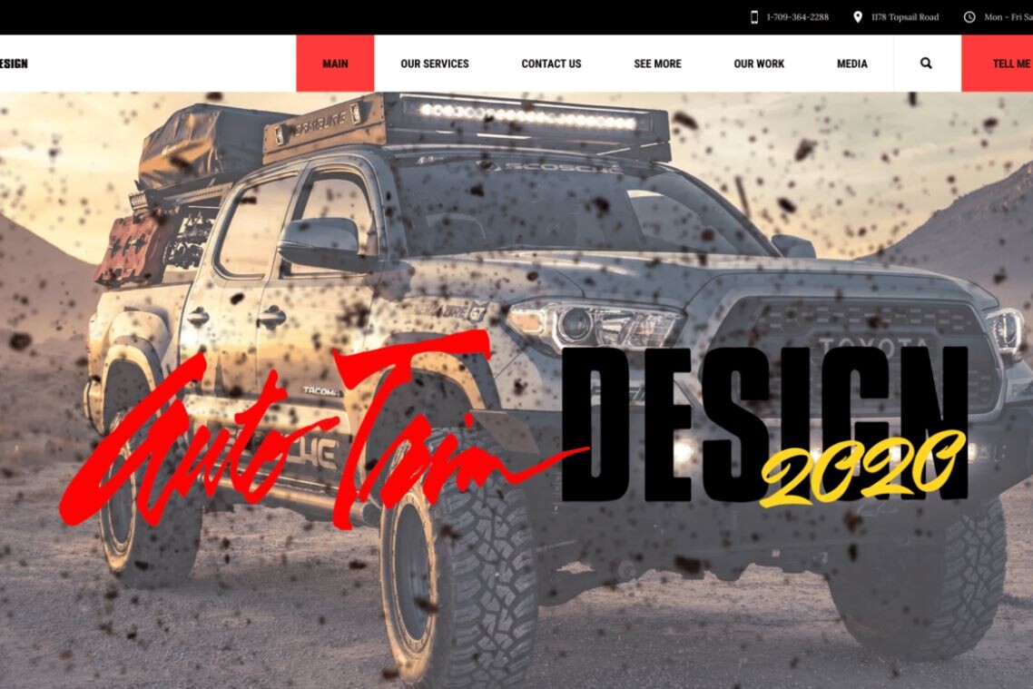 ArtStation - Auto-Trim Website | Web/Graphic Design, Photography ...