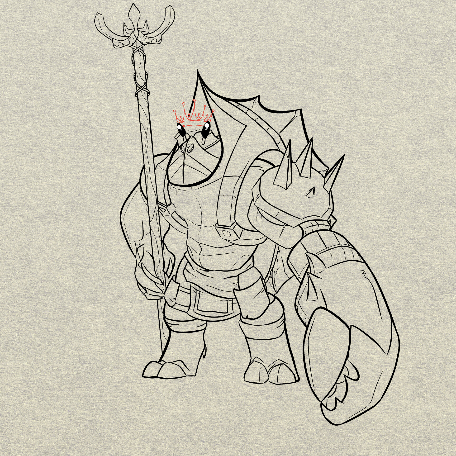 ArtStation - Challenge drawing IGU