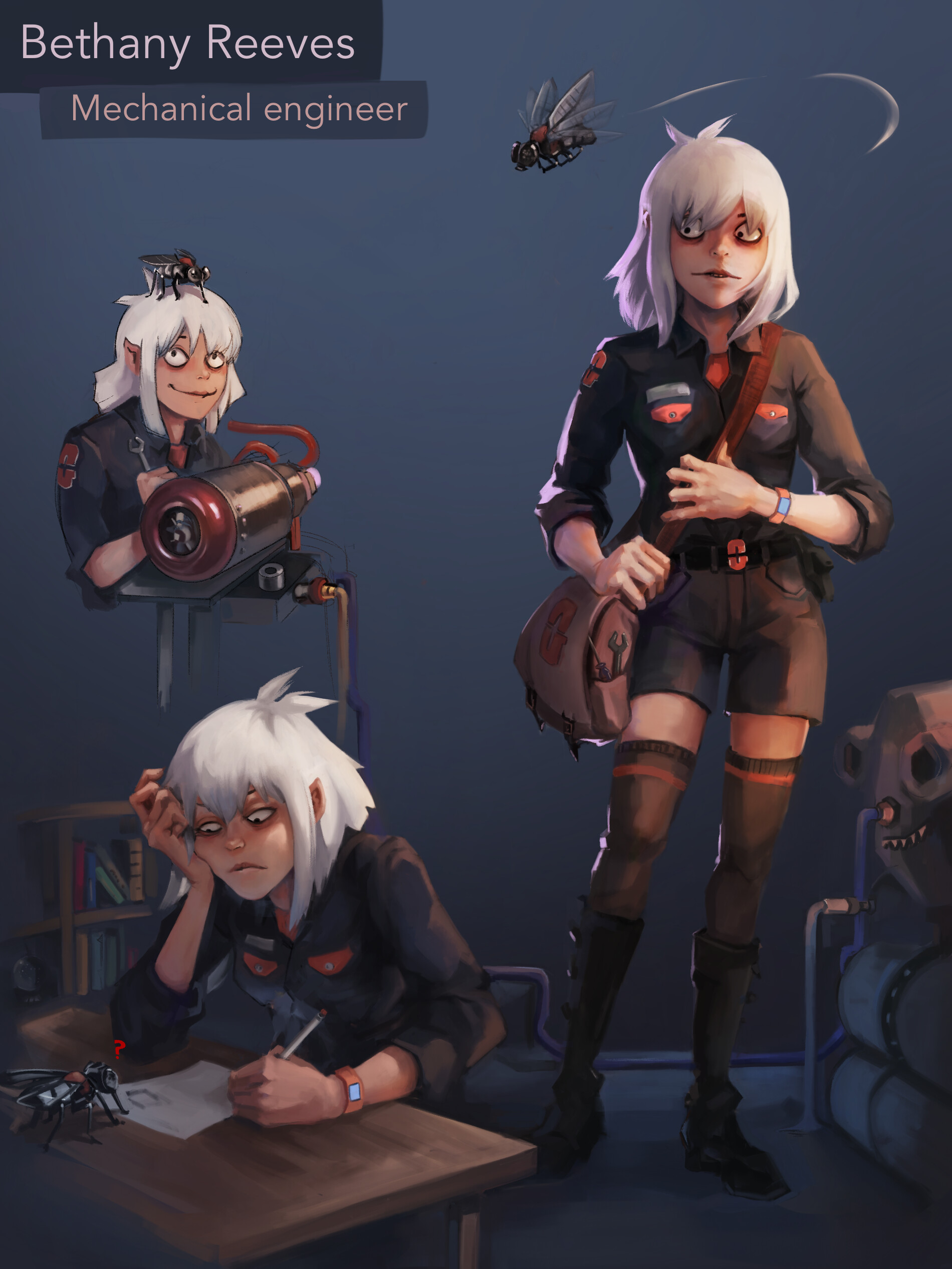 ArtStation - Chroma Chorps Character design