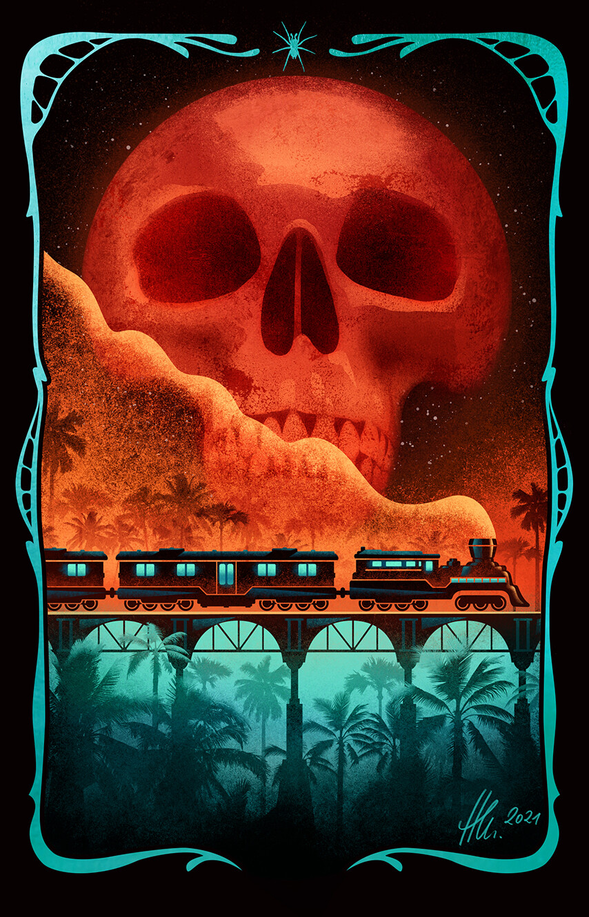 ArtStation - Secret Book Cover (2021)