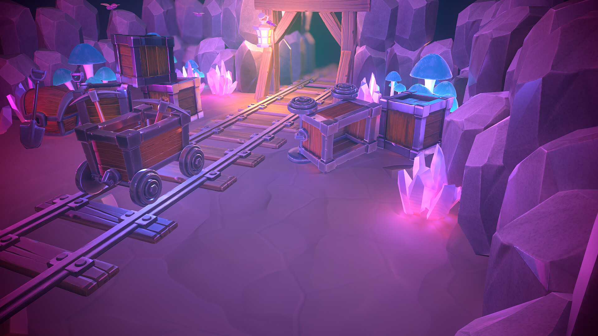 ArtStation - Crystal Mine