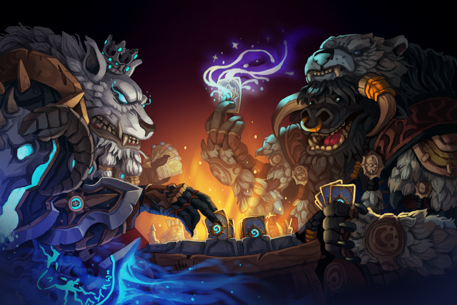 ArtStation - Hearthstone Illustration Commission