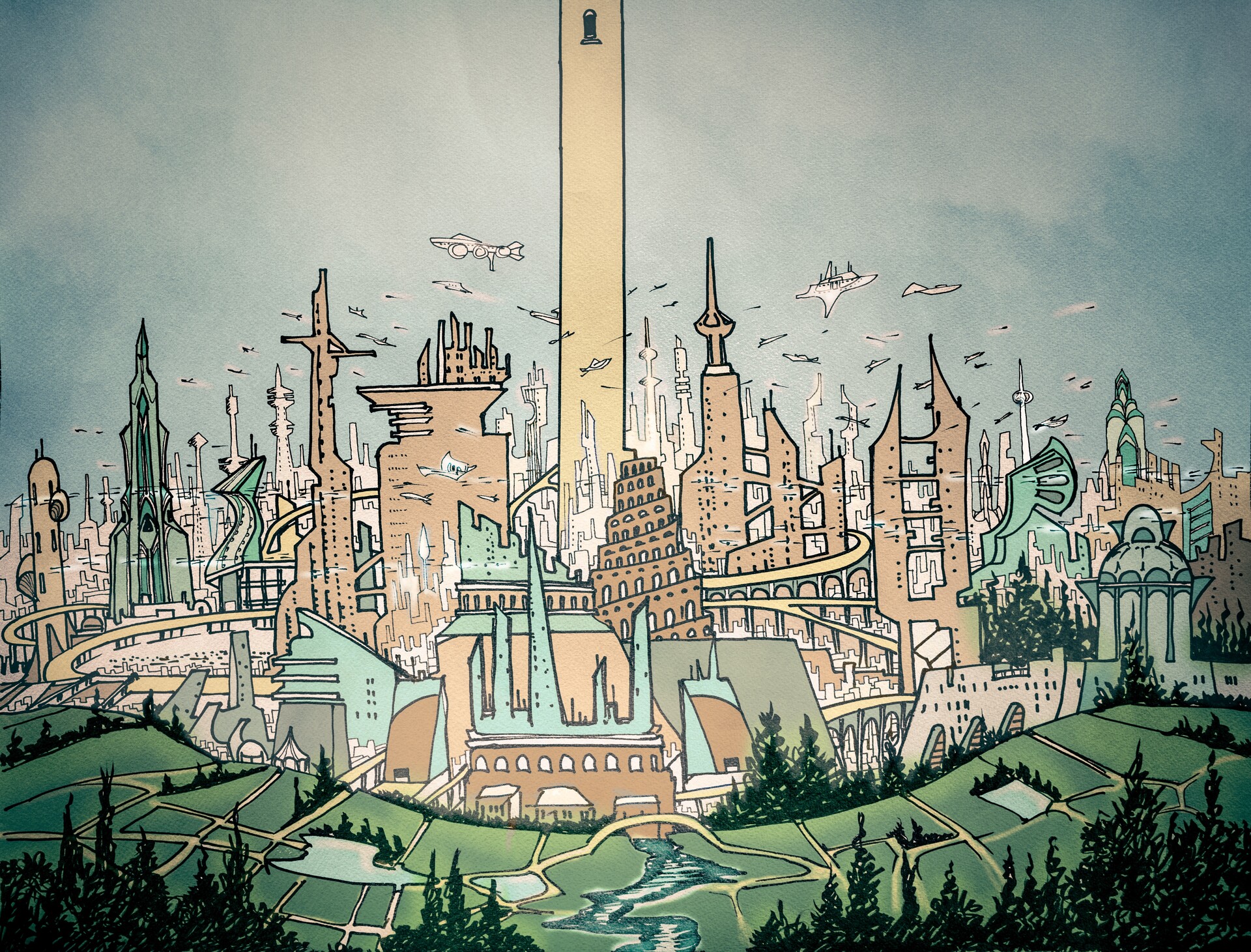 ArtStation - New Babylon