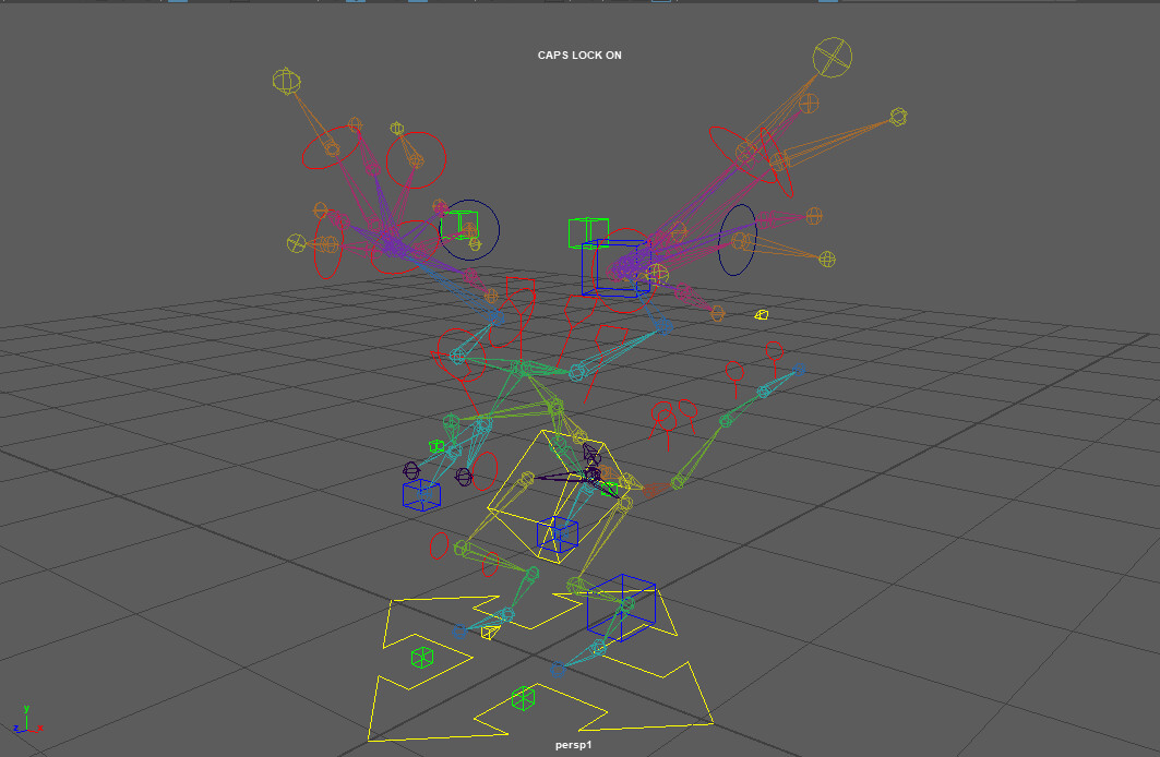 Nicolas Avila - Frog-Slug-Dragon Rig