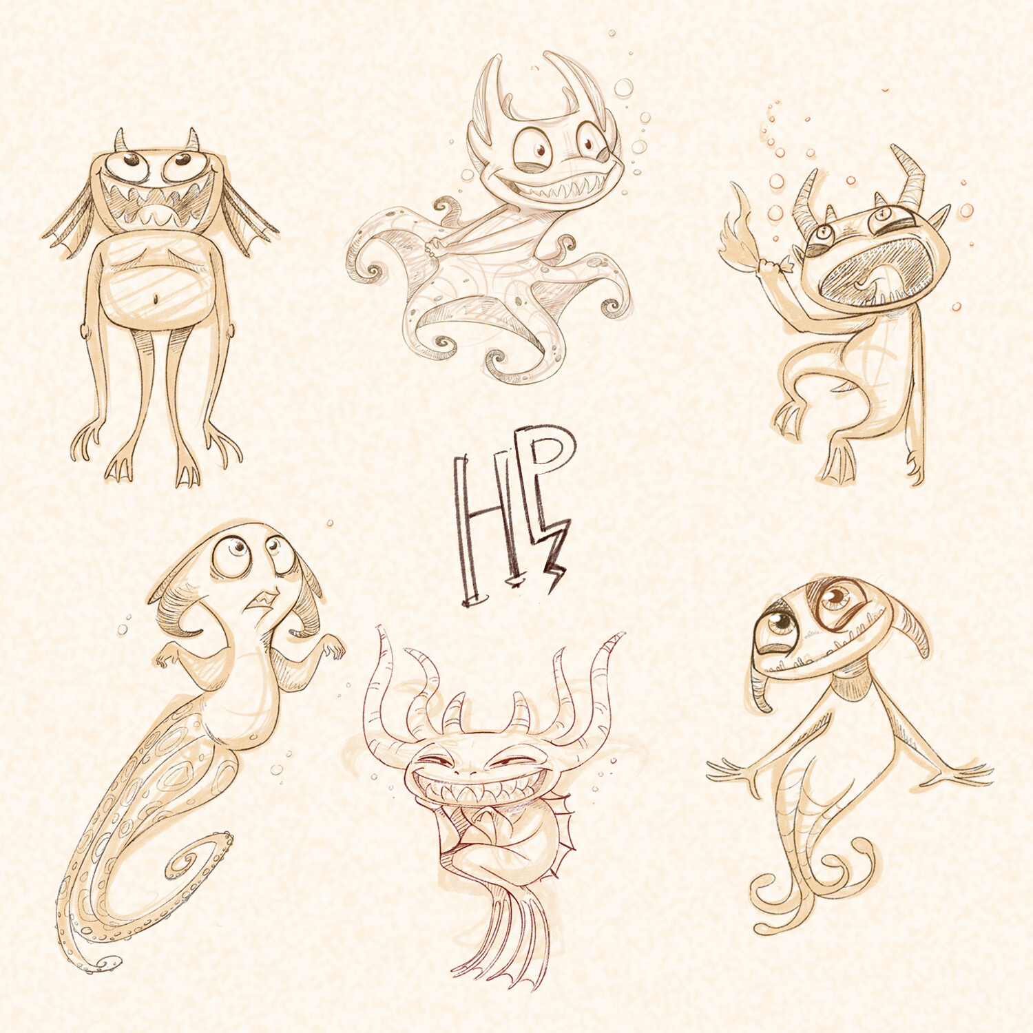 how to draw harry potter creatures