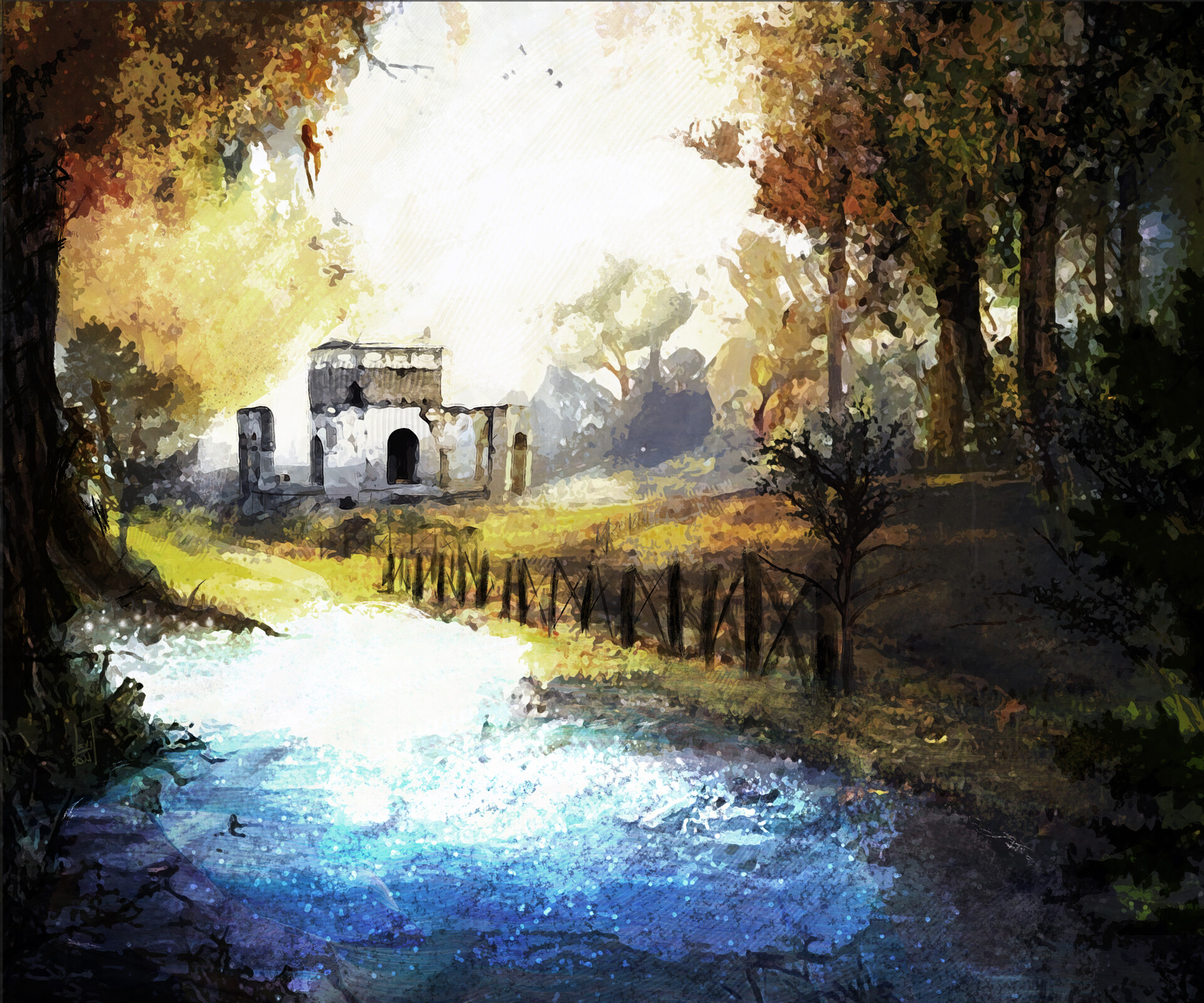 ArtStation - Path to Ruins