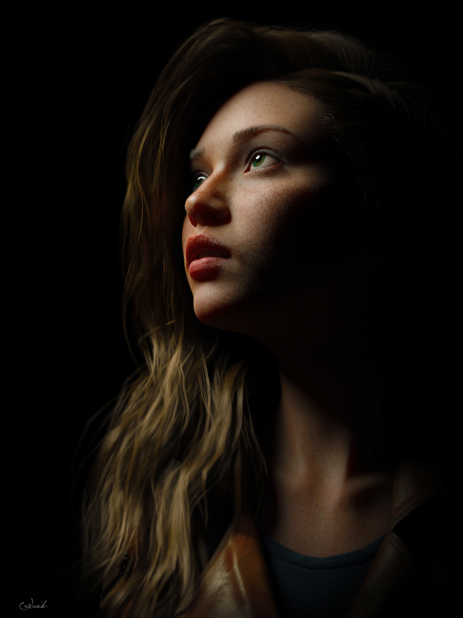 ArtStation - Portrait Lighting Exercise