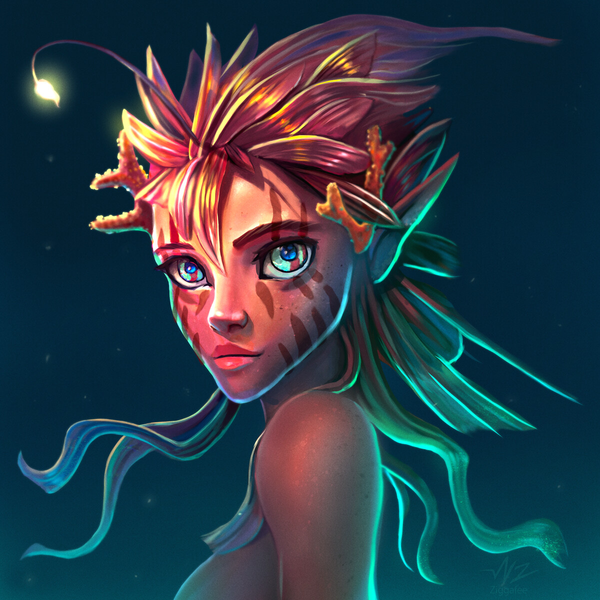 ArtStation - Sea Elf