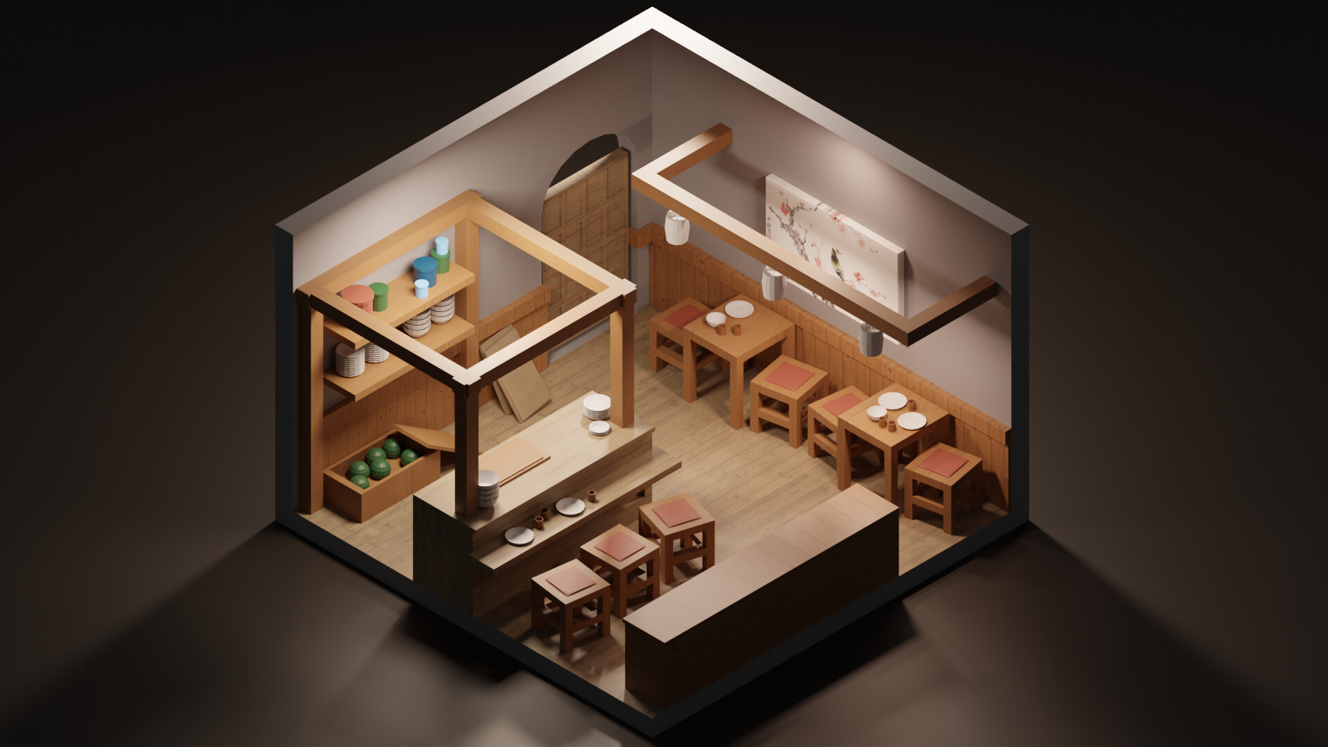 Syed Abdus Salam - Japanese Ramen shop