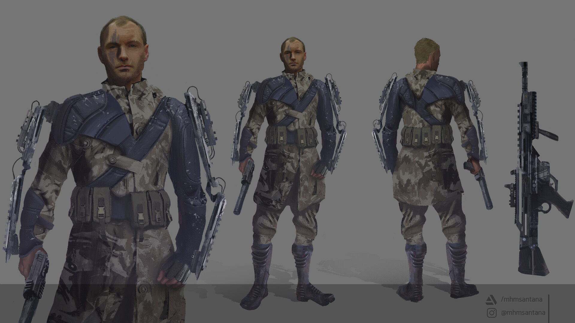 ArtStation - Soldier Concept