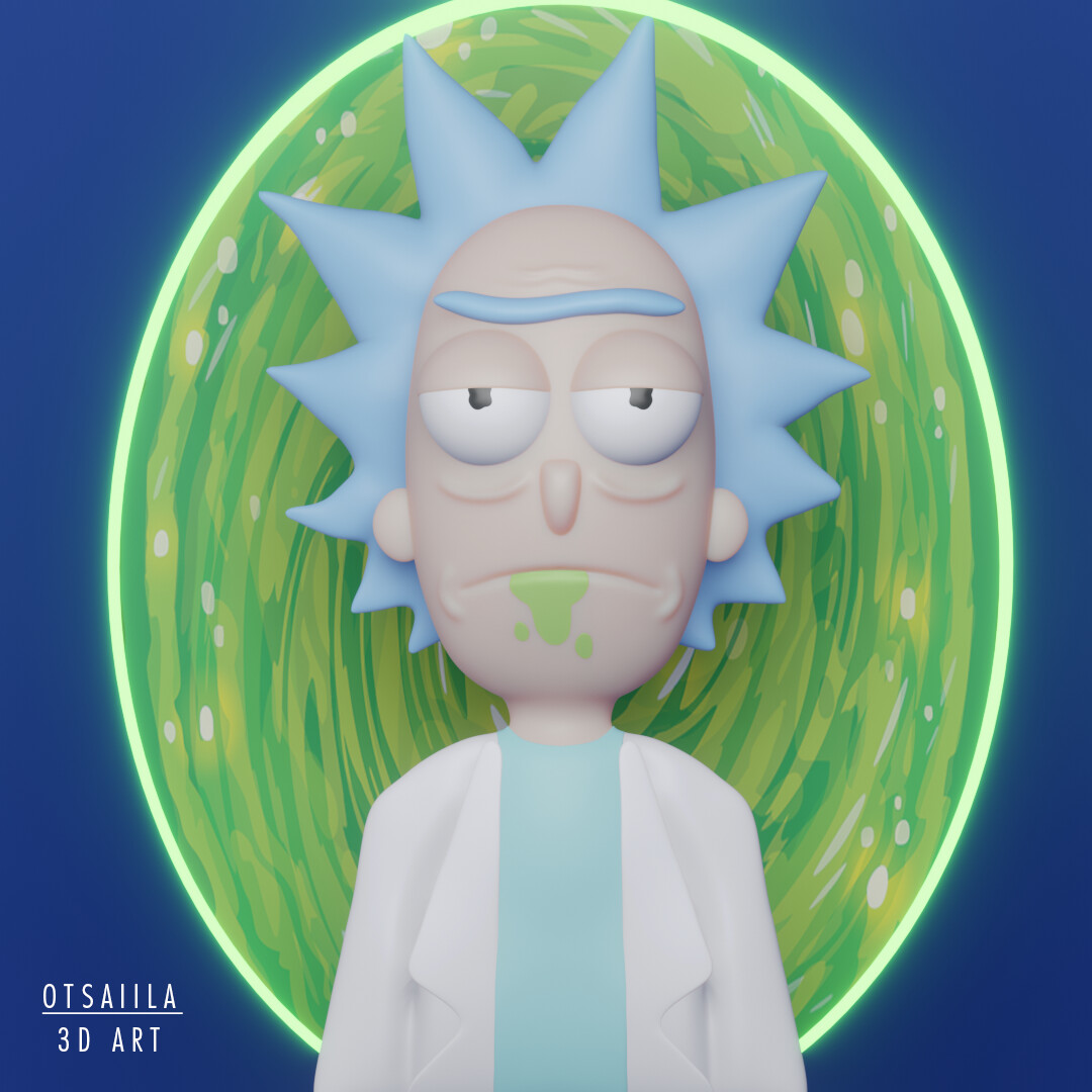 ArtStation - Rick Sanchez
