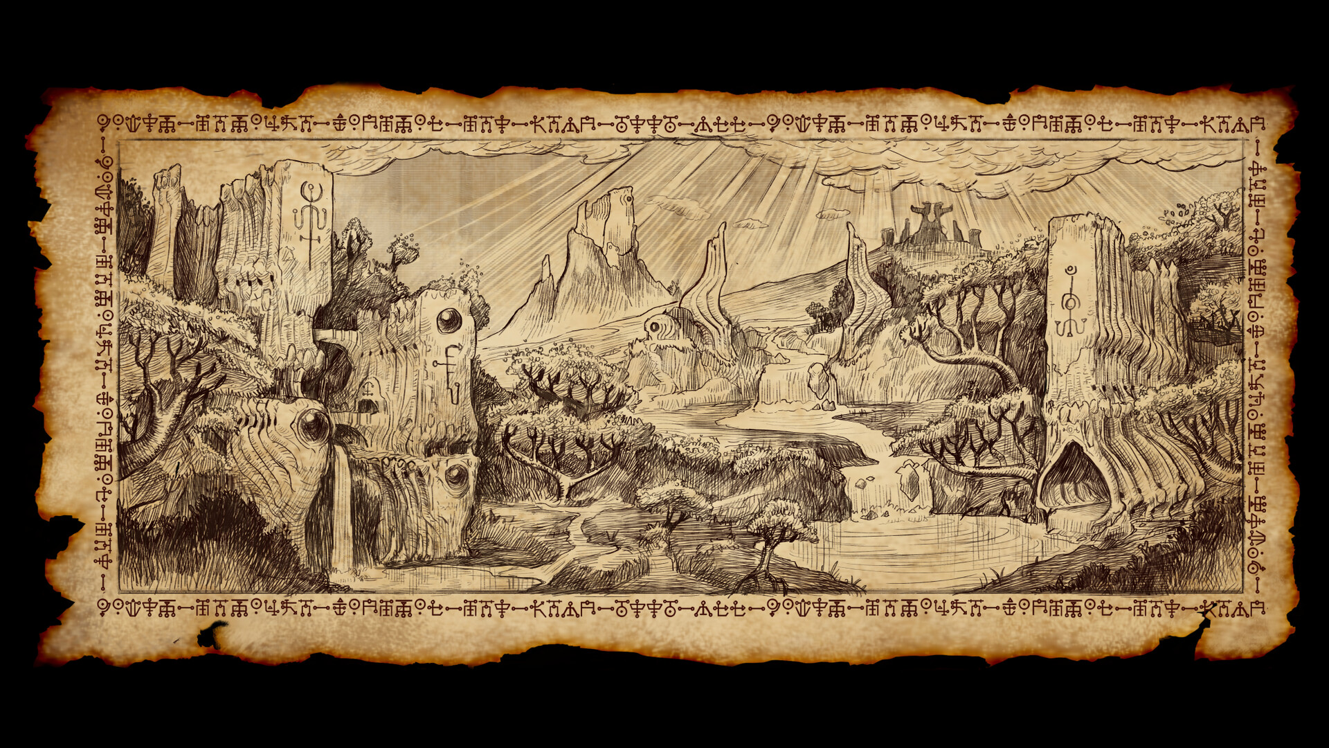 Emerson Tung - DOOM Eternal - Codex Illustration