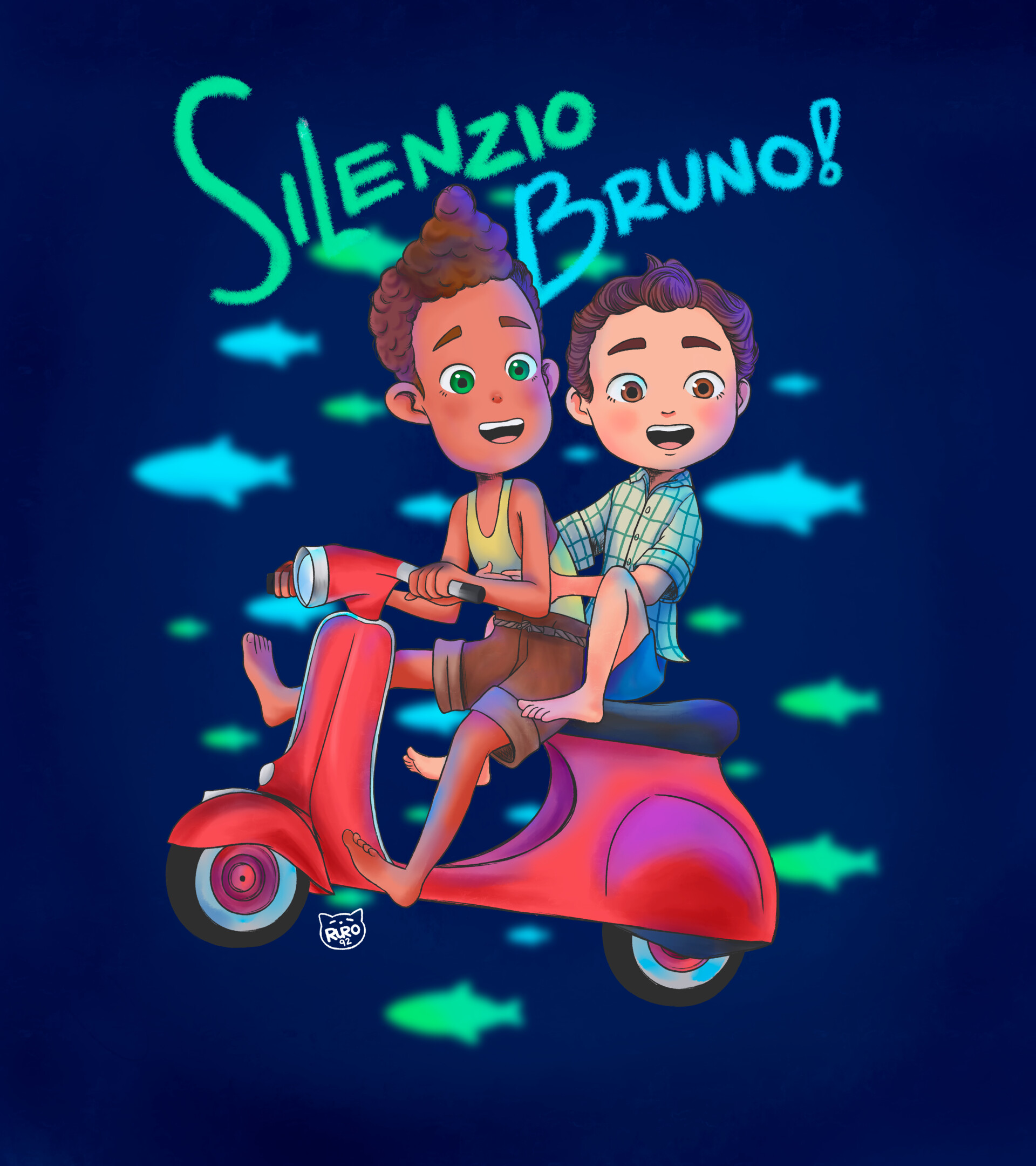 ArtStation - Silenzio Bruno / Luca