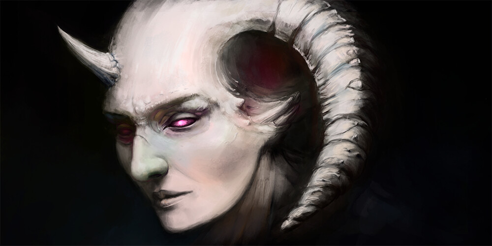 ArtStation - Pale demon