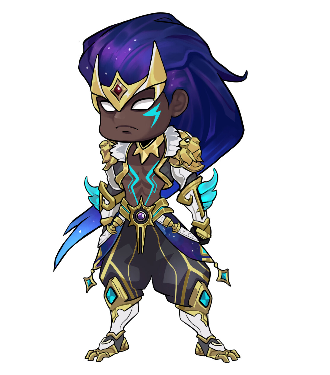 Kana - Mobile Legends Zodiac Skins Chibi 2019