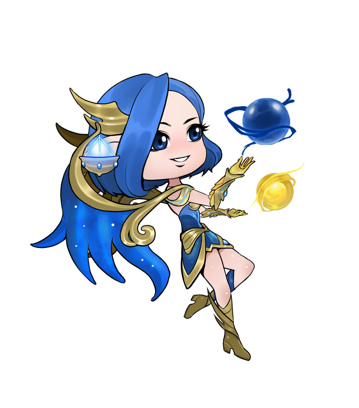 Kana - Mobile Legends Zodiac Skins Chibi 2019