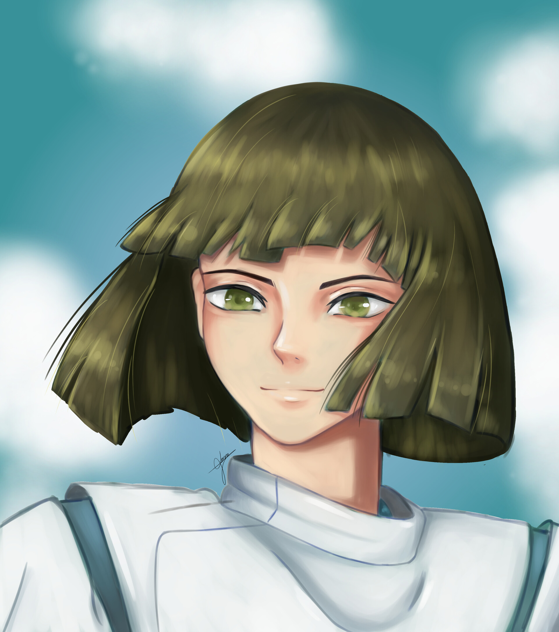 ArtStation - Haku- fan art