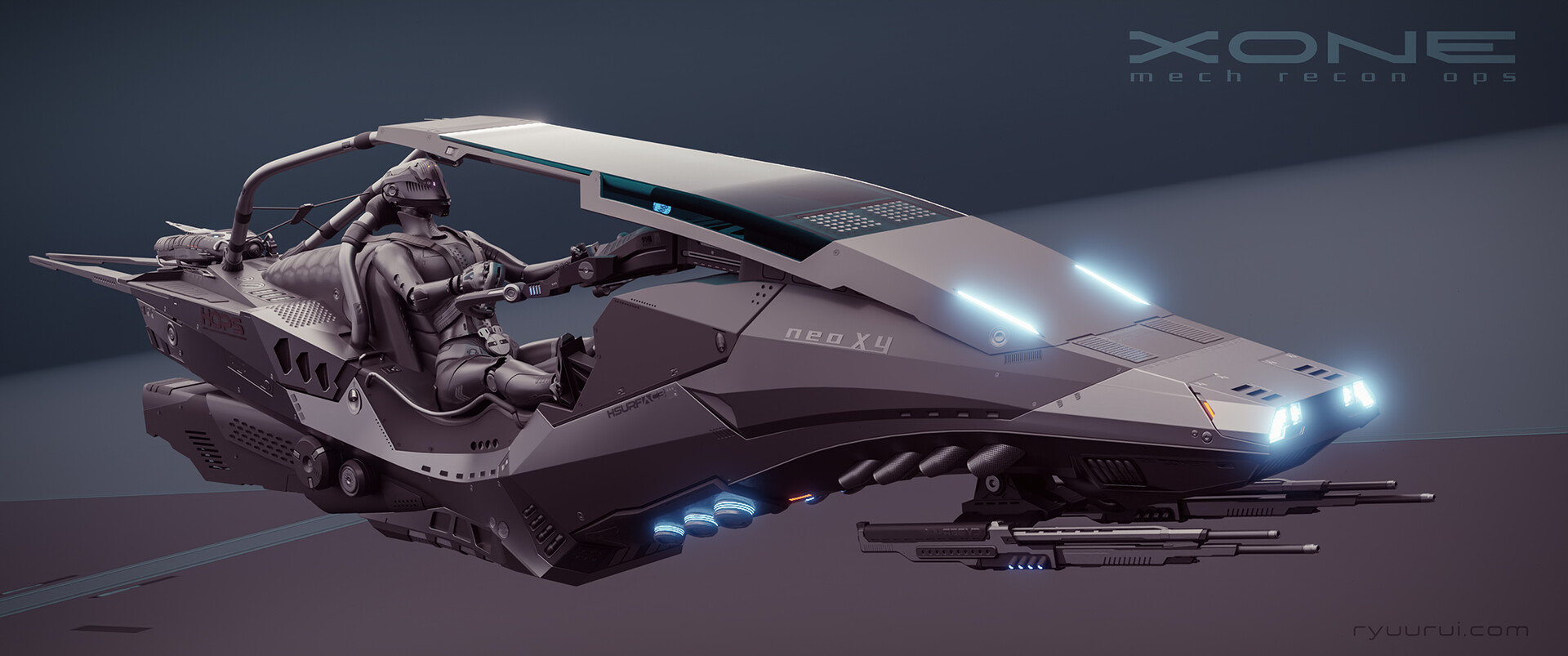 Blender Bros - XONE Hovercraft