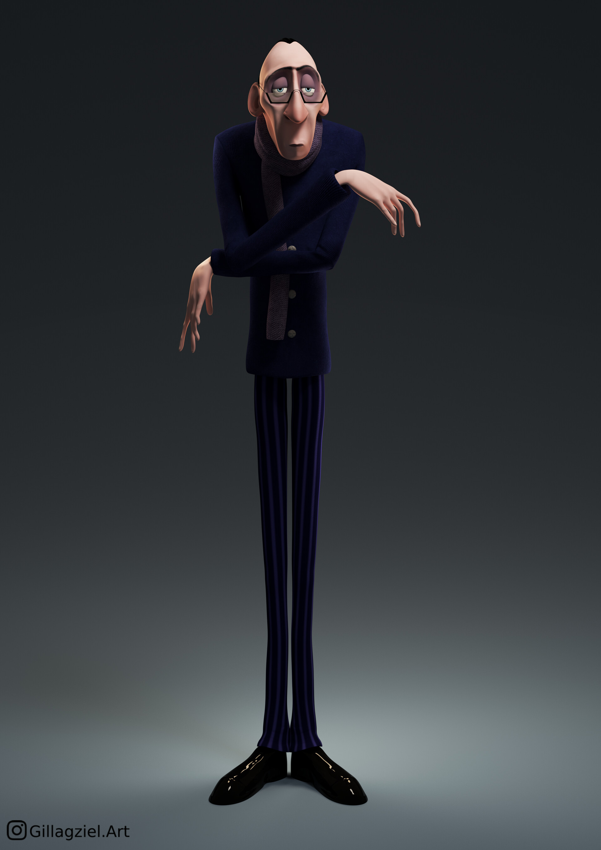 ArtStation - Anton Ego – Ratatouille