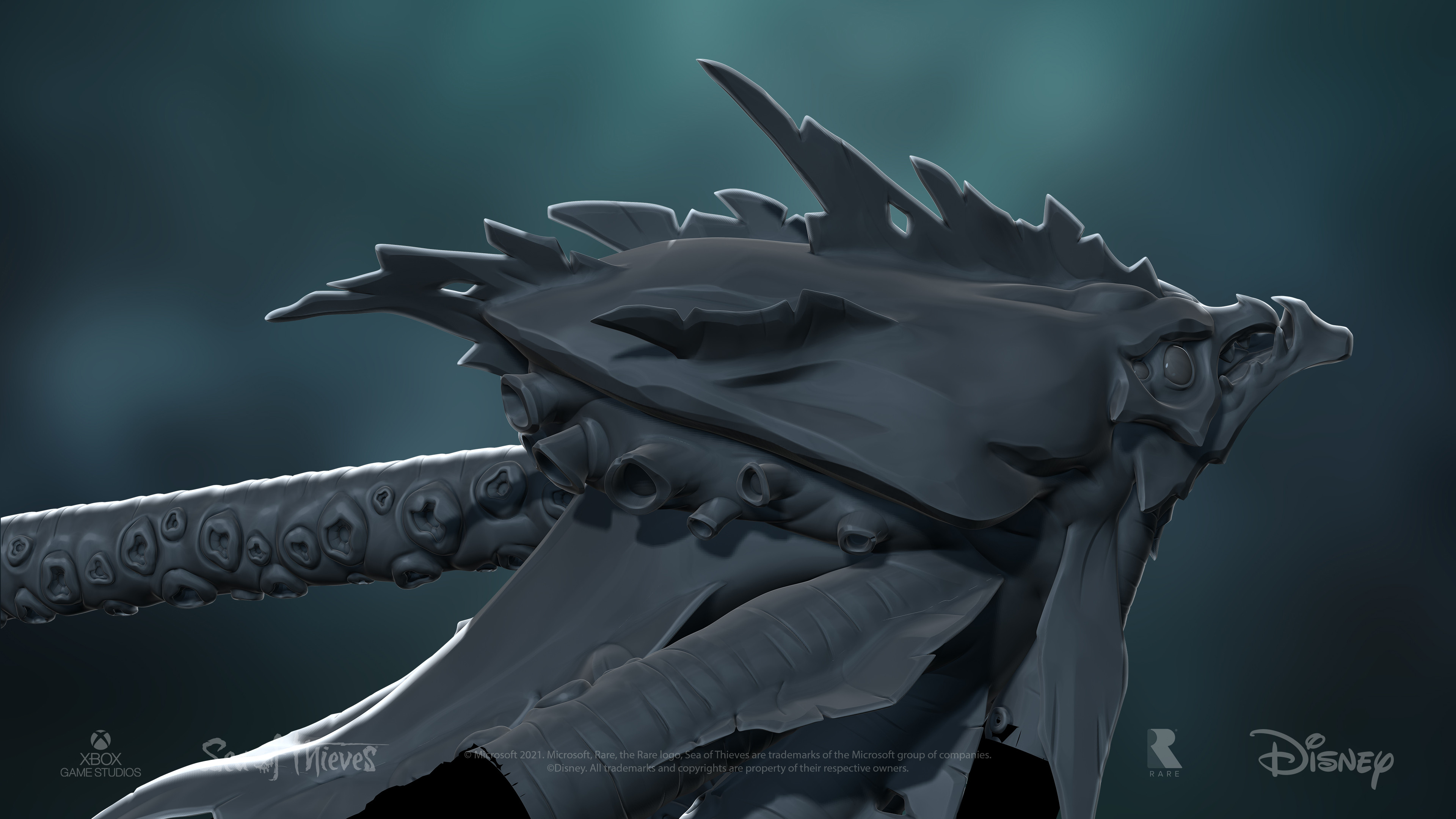 The Art of Lorenzo Melizza - Sea of Thieves: A Pirate's Life - The Kraken