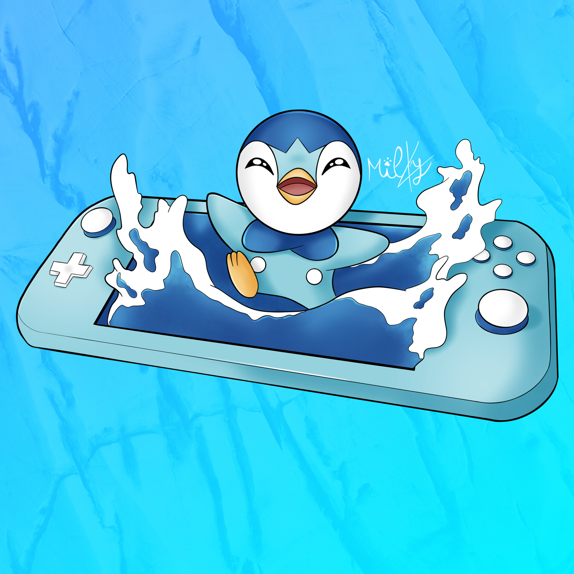ArtStation - Piplup Switch