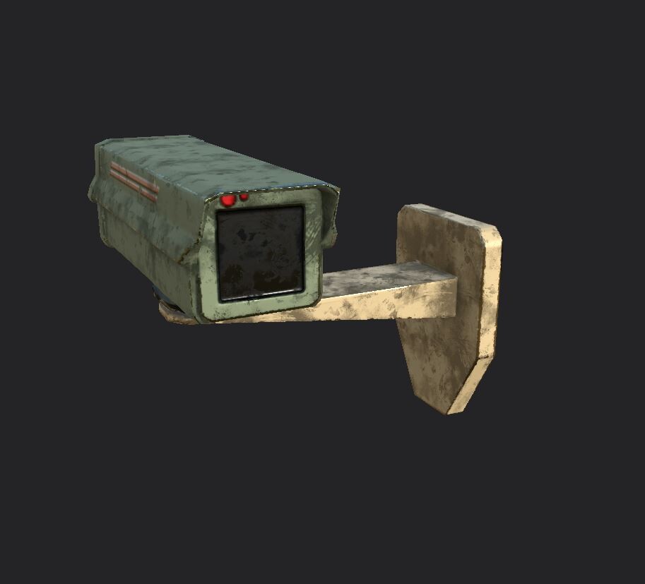 ArtStation - Old security camera.
