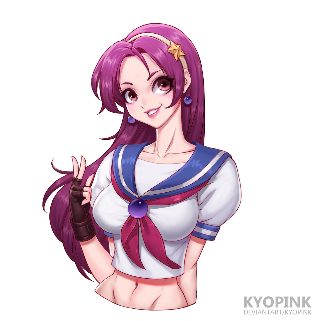 athena asamiya deviantart