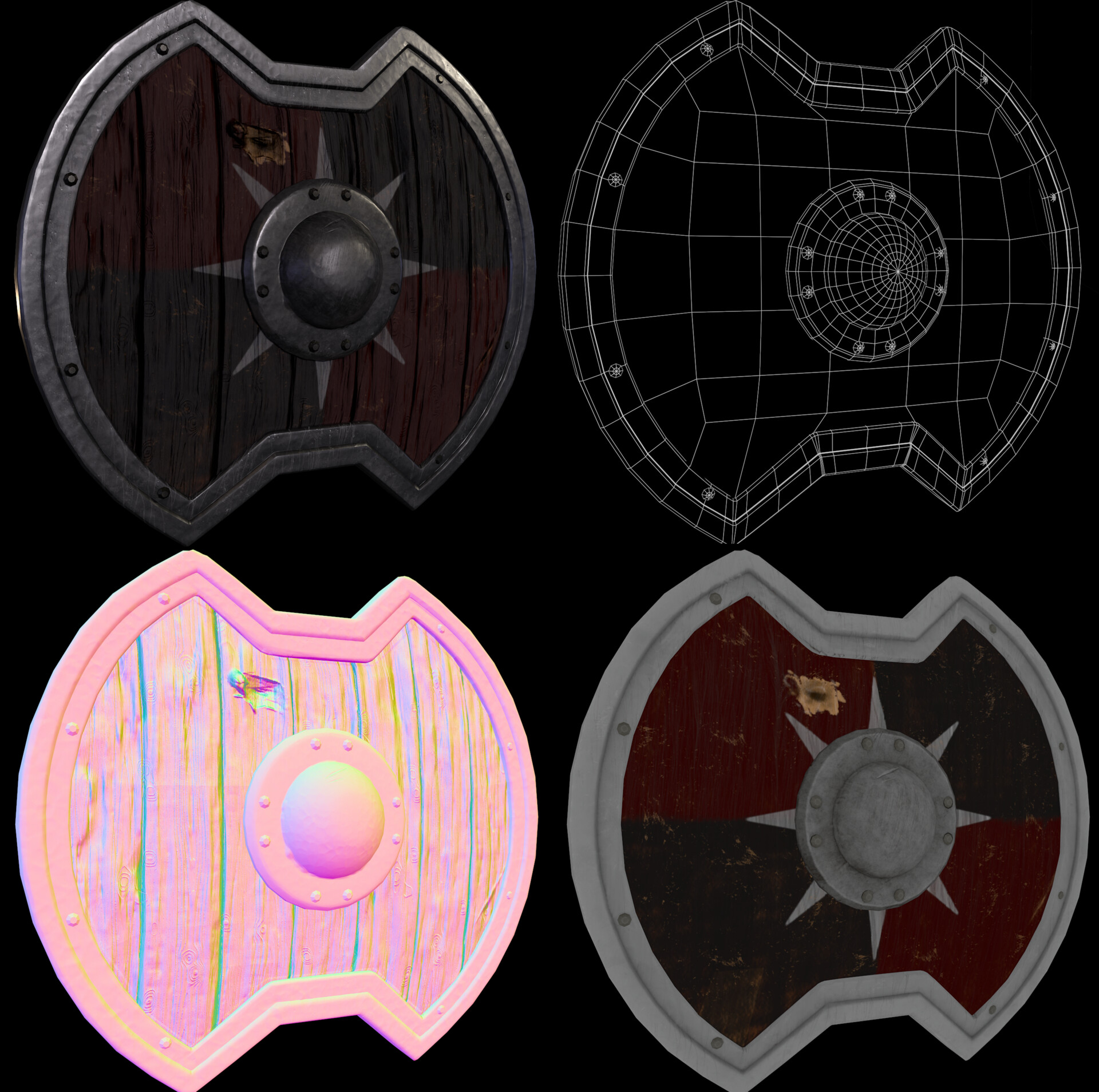 Zandor Peltier - Curved Shield