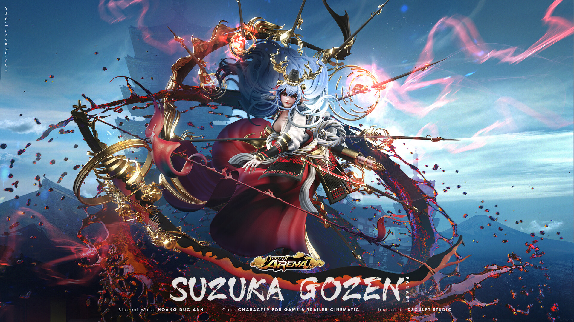 ArtStation - Suzuka Gozen - Fanart