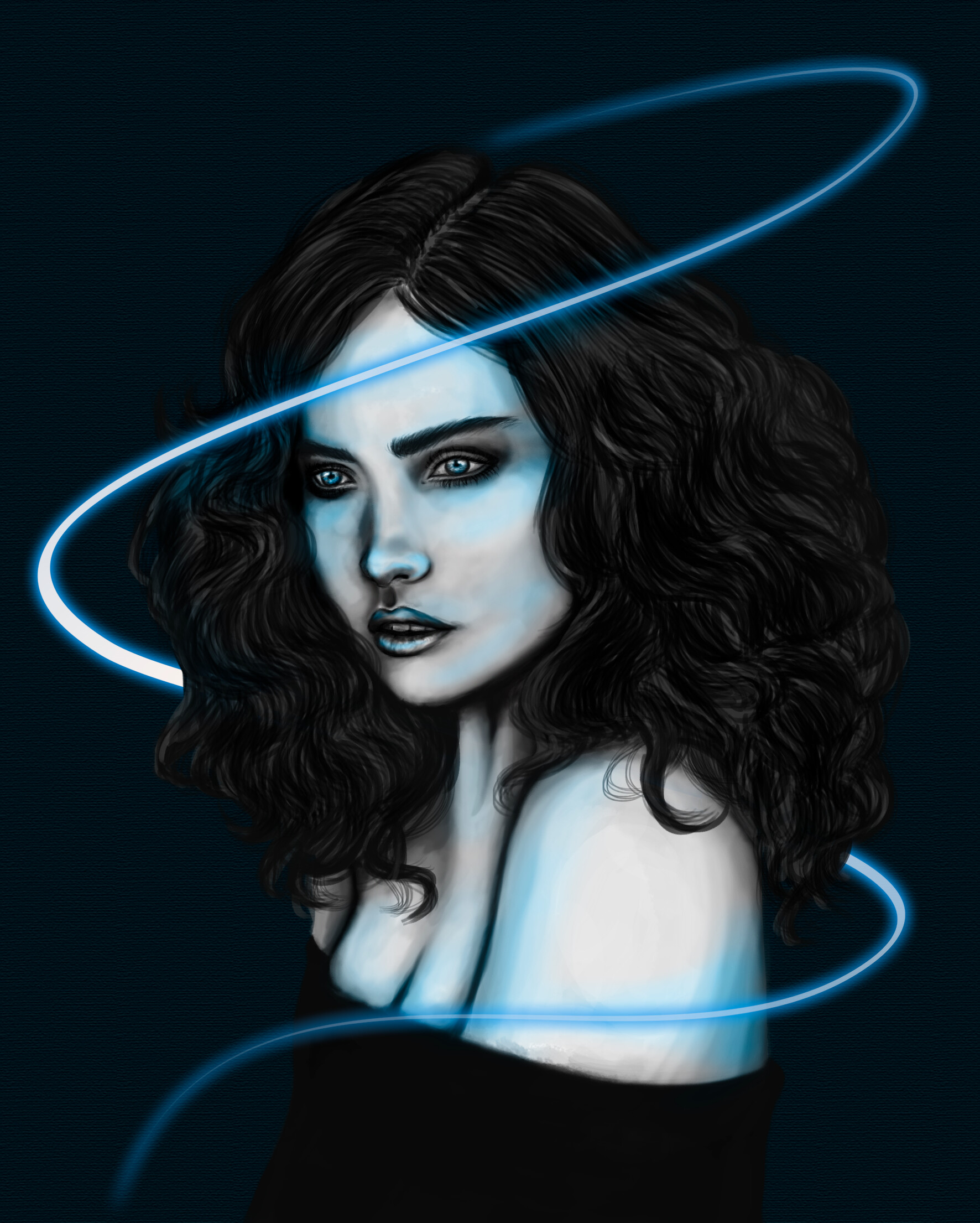 ArtStation - Neon Girl