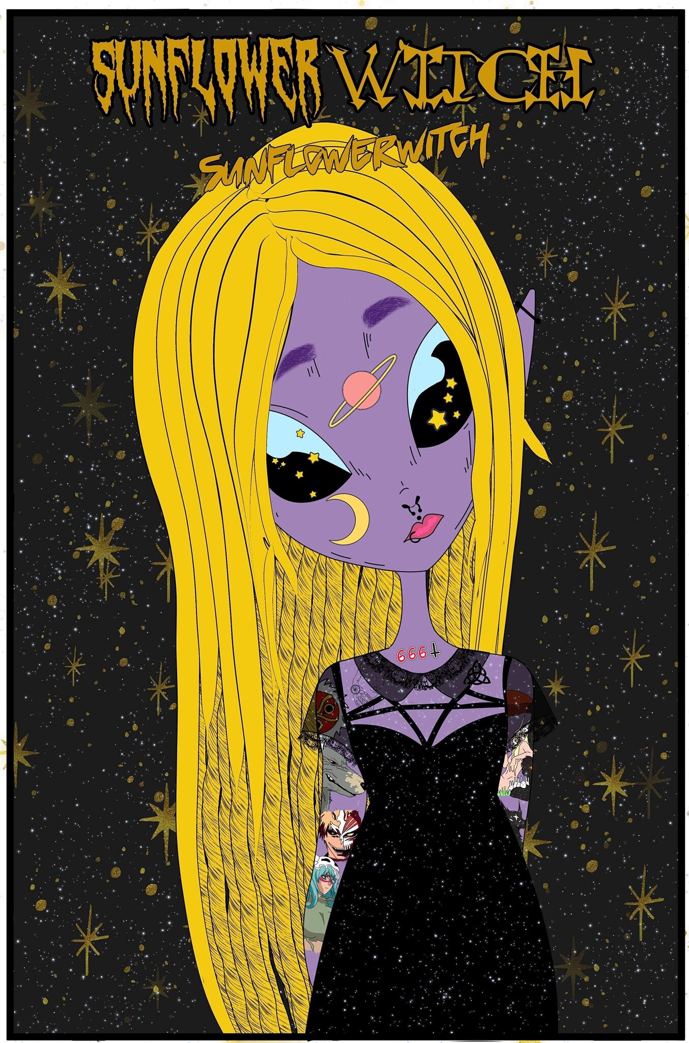 ArtStation - Sunflower Witch
