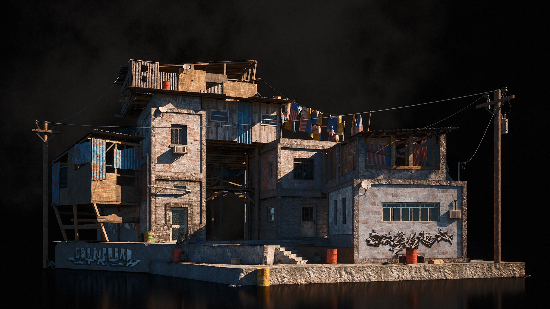 KitBash3D - FAVELAS - 3D ASSET KIT