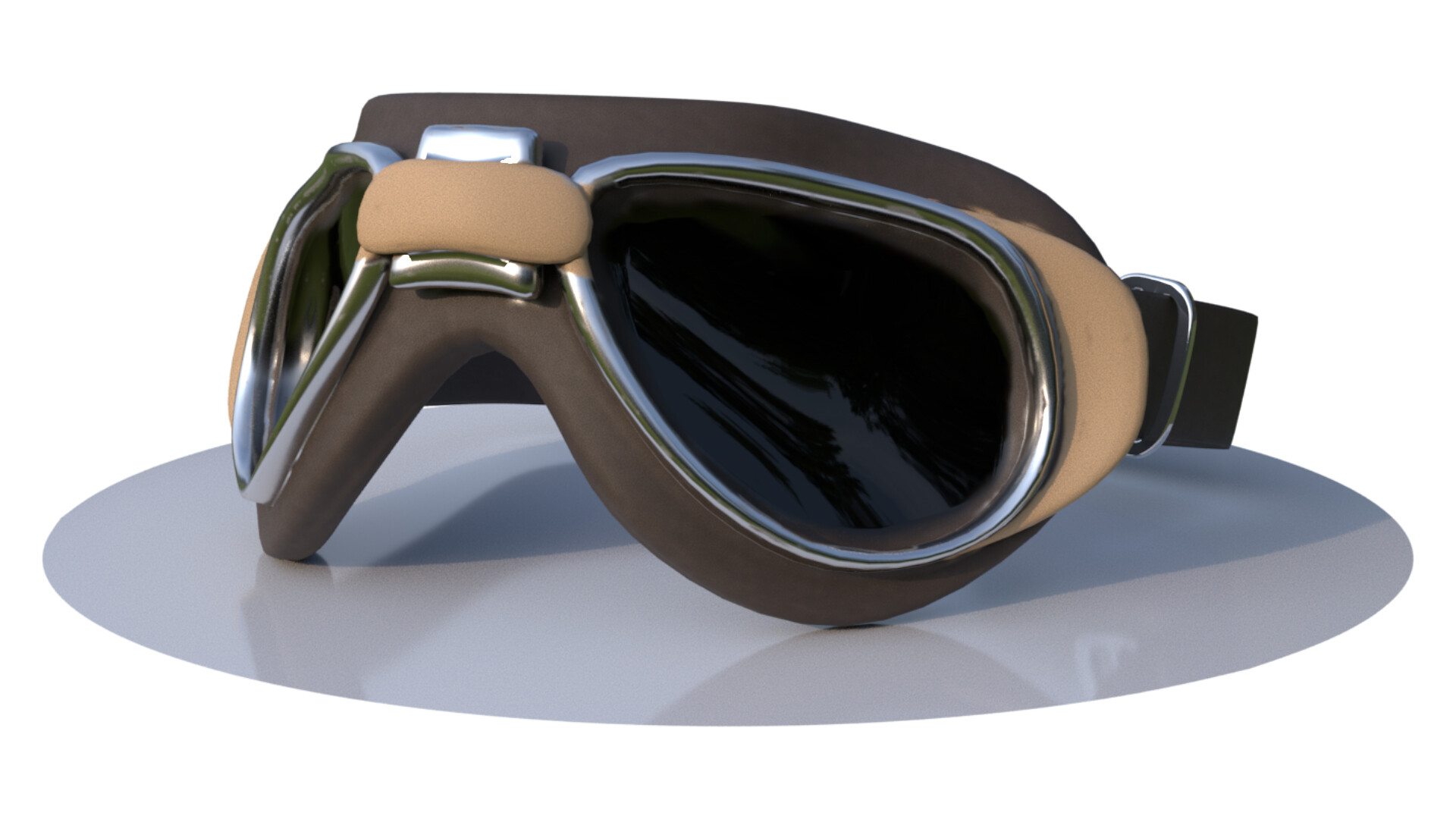 ArtStation - Pilot Goggles Model for 3rd Year Collaboration Project