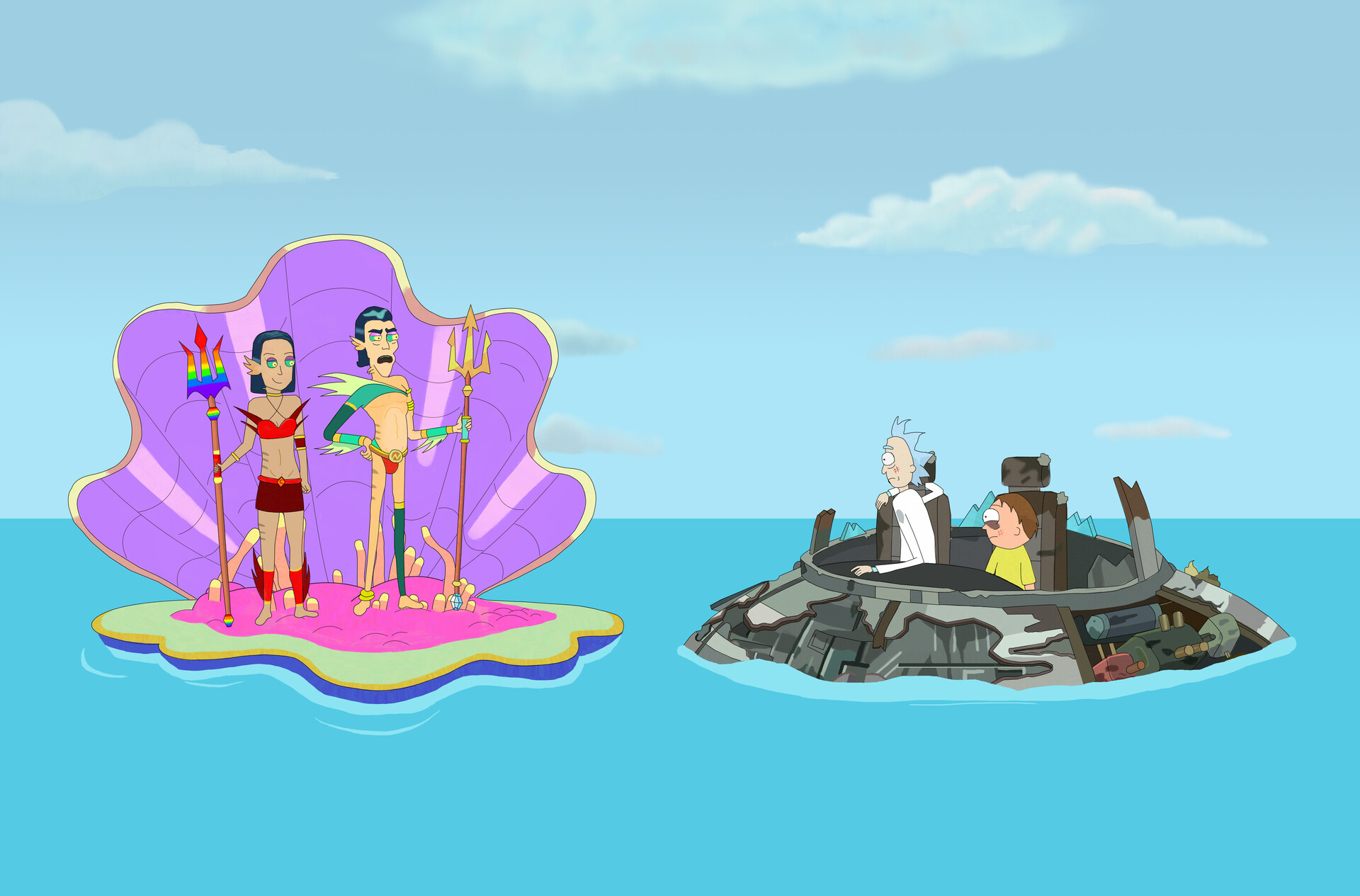 ArtStation - Rick and Morty Design