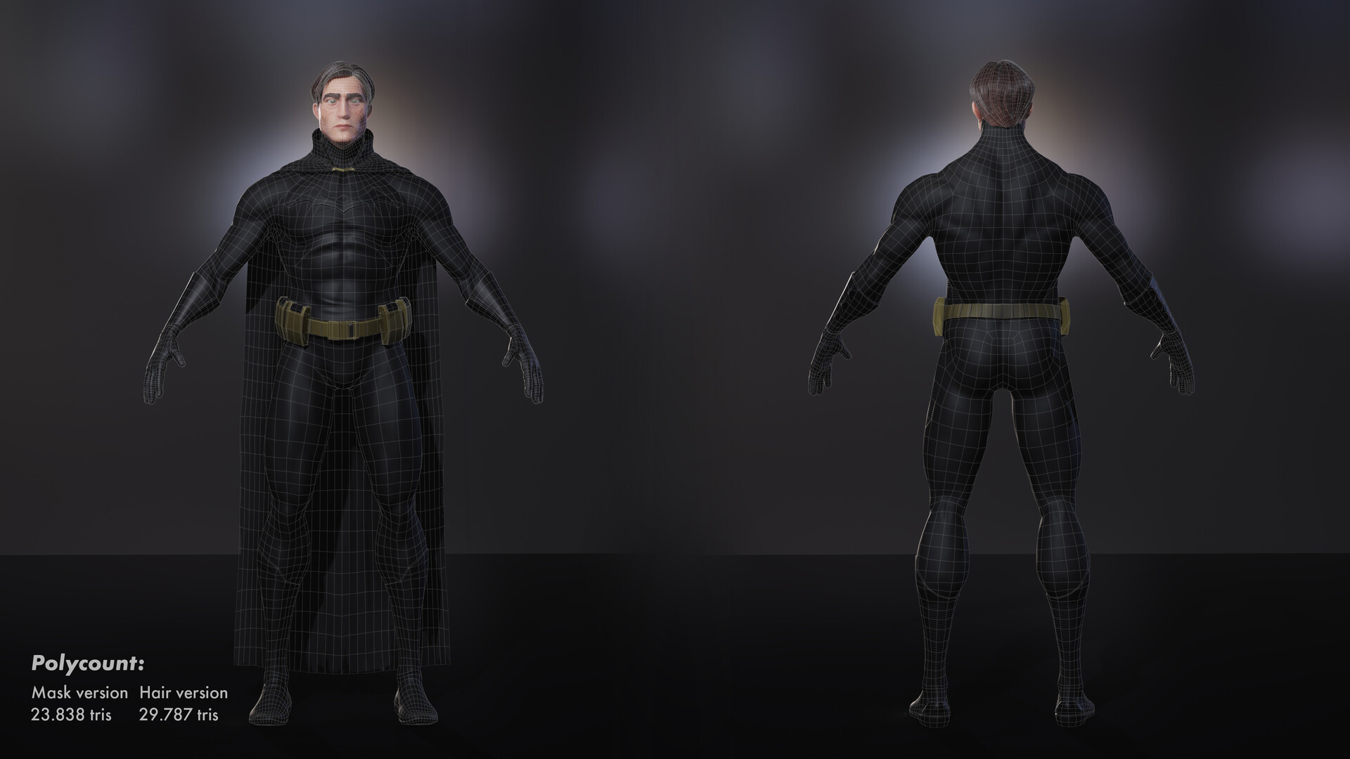 Rubén Rey - Batman - Robert Pattinson