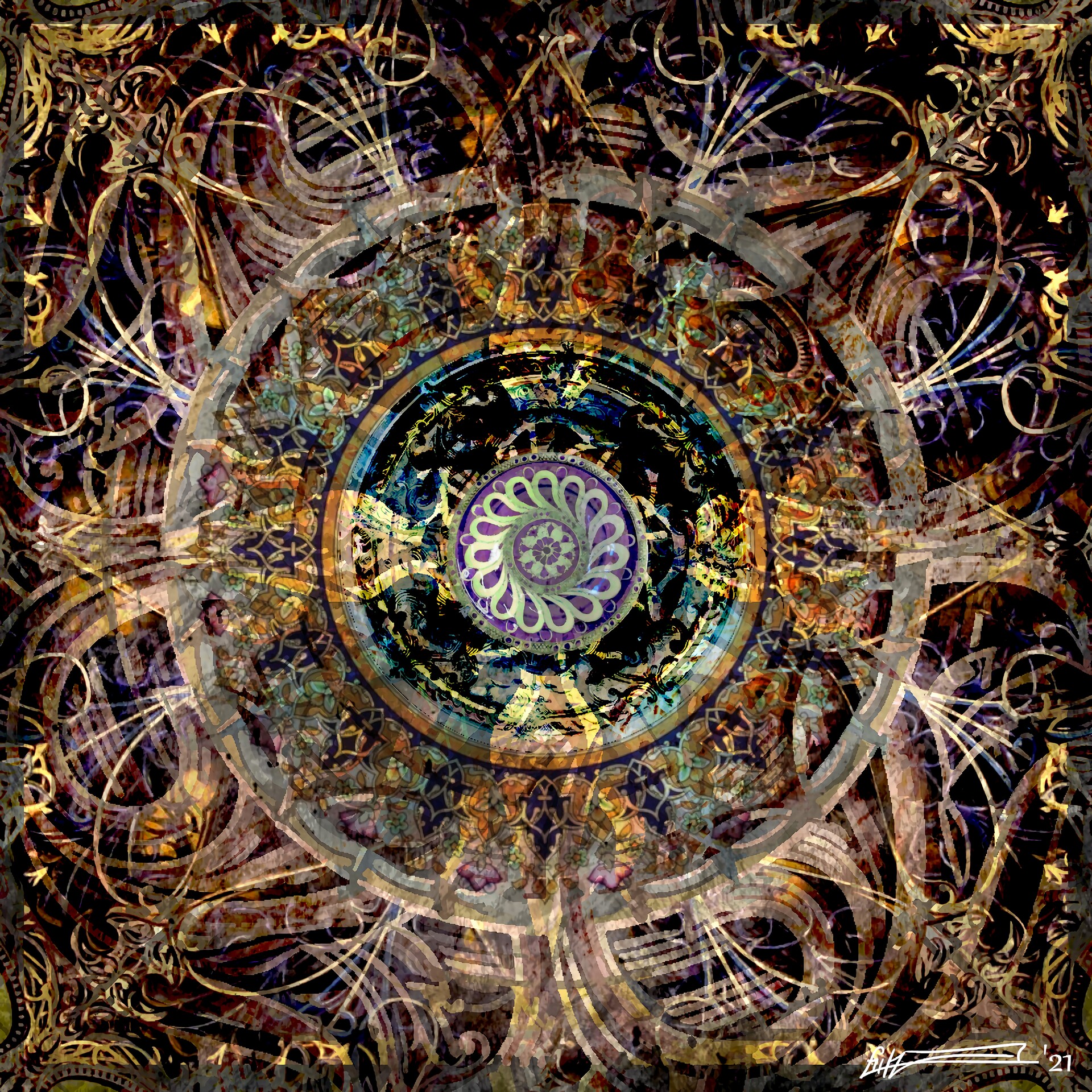 ArtStation - The Lock to the Gate of Heaven