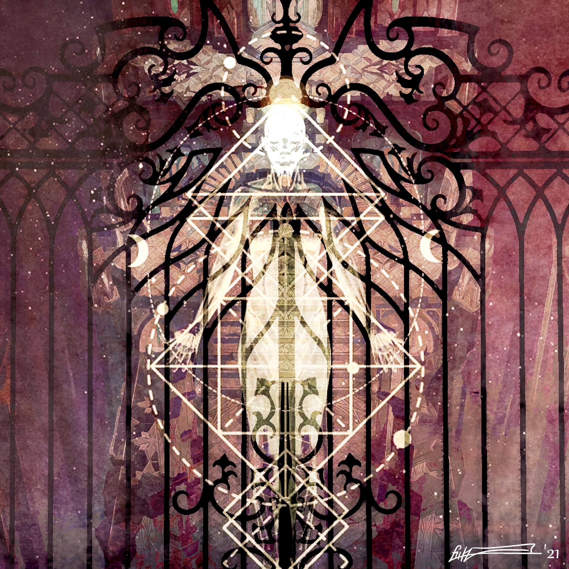 ArtStation - Feretory of the Moon God