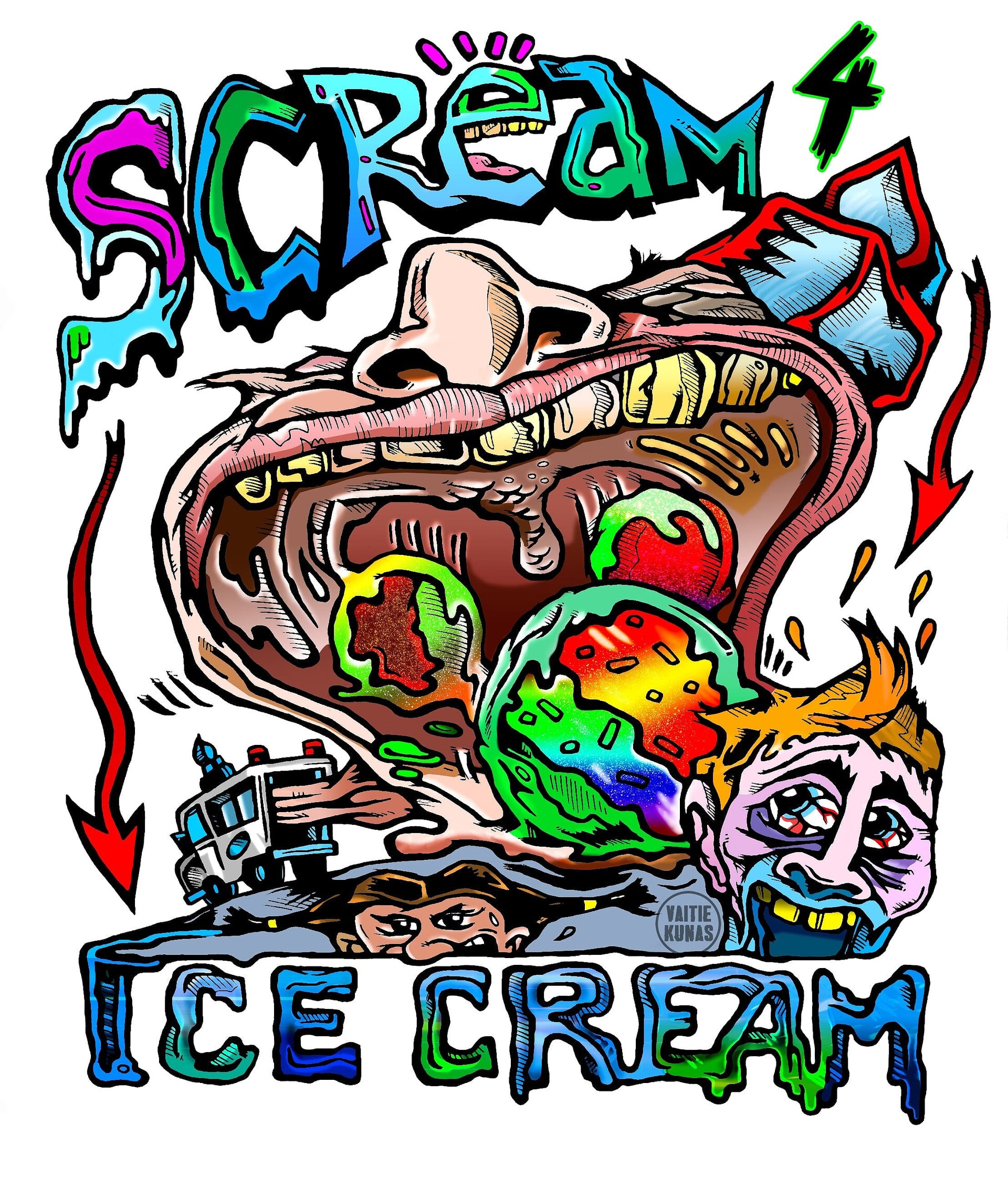 ArtStation - SCREAM for Ice Cream!